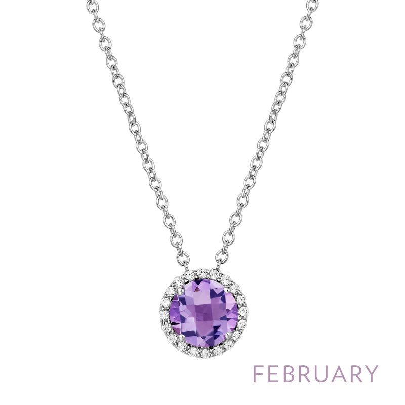 Lafonn February Birthstone Necklace – TheJewelryShop
